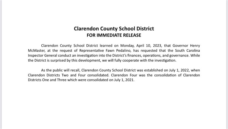 News | Clarendon County School District